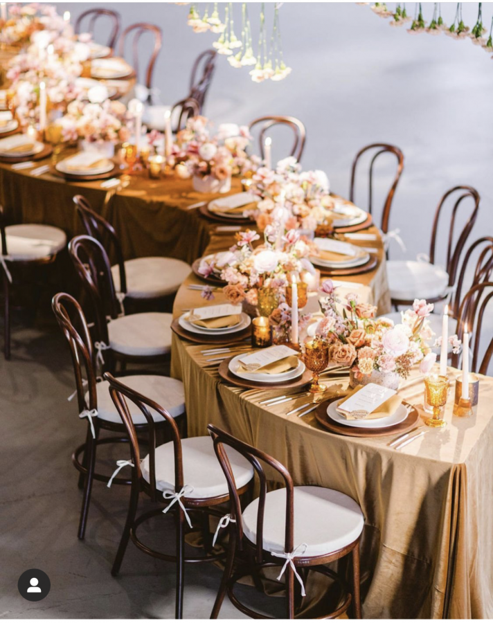 Serpentine Table - Banquets | Vision Furniture Event Rentals