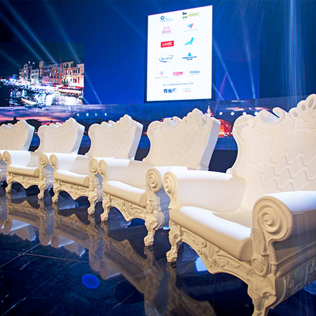 White Romeo Chair | Vision Furniture Event Rentals