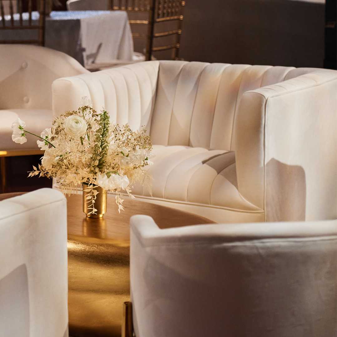 Delano Armchair - White | Vision Furniture Event Rentals