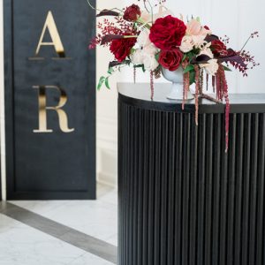 Estelle Bar - Black | Vision Furniture Event Rentals