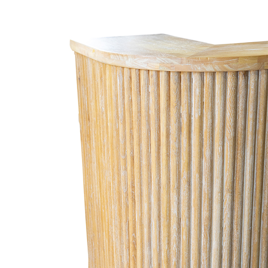 Estelle Bar - Natural | Vision Furniture Event Rentals