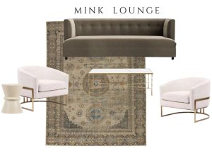 Hourglass Side Table | Vision Furniture Event Rentals